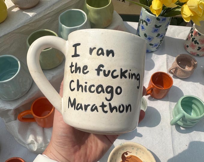 PREORDER Marathon Mug - Etsy