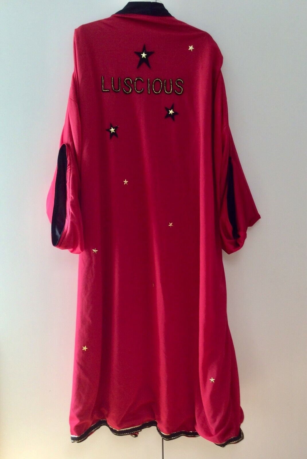 Reversible Black & Red Ring Worn Pro Wrestling Entrance Robe - Etsy