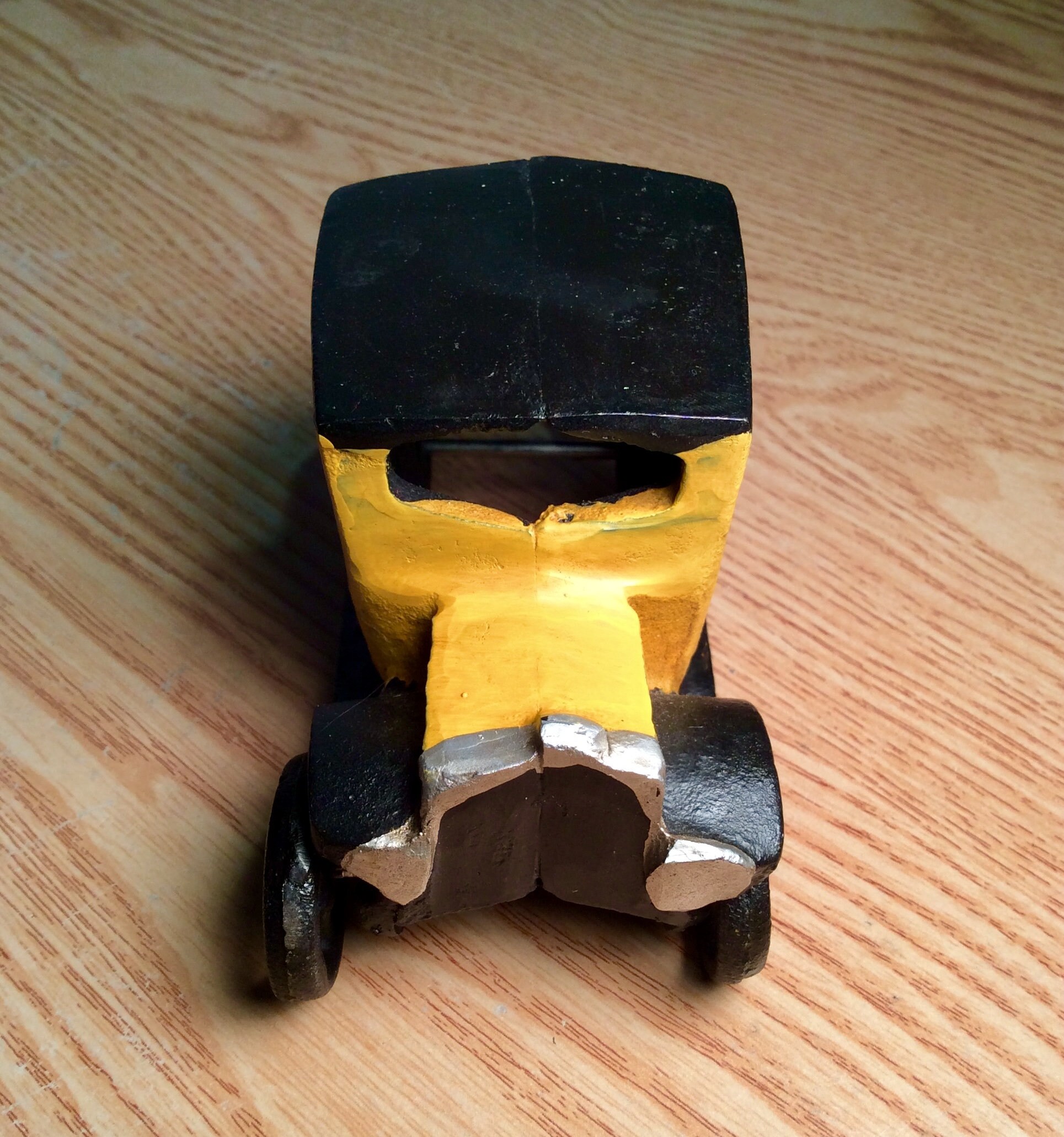 Vintage Cast Iron Toy Car Ford Model A / T Coupe / Sedan 4.5 X 3 X 2.25 ...