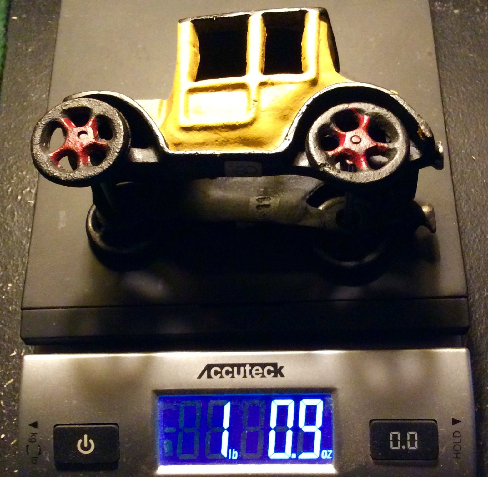 Vintage Cast Iron Toy Car Ford Model A / T Coupe / Sedan 4.5 X 3 X 2.25 ...
