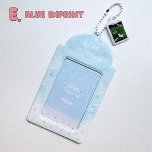 CARD HOLDER | Clear | Cute | Aesthetic | Photocard Holder | Keychain ...