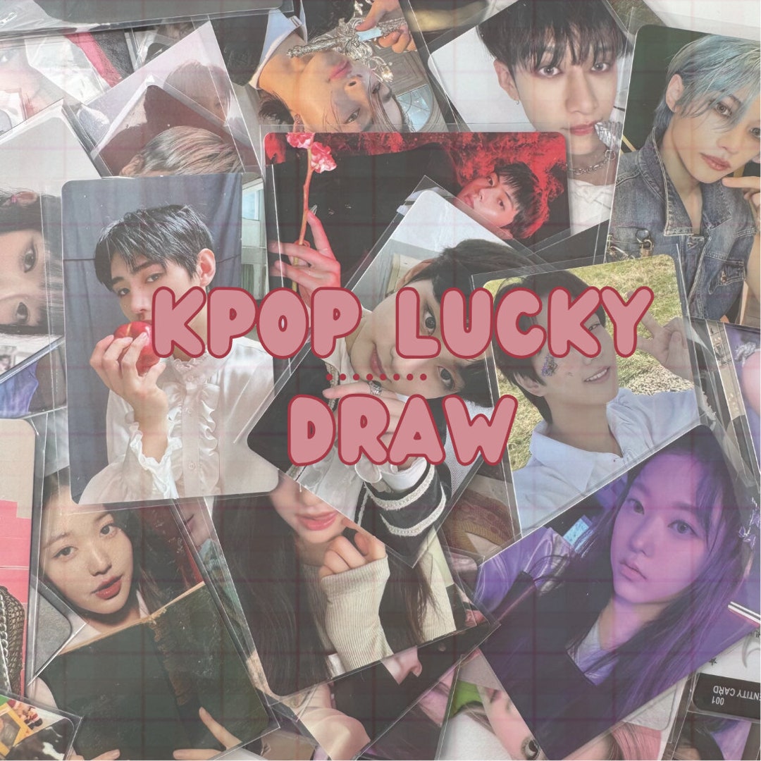 KPOP LUCKY DRAW | Official Photocard | Kpop | Random | Stray Kids ...