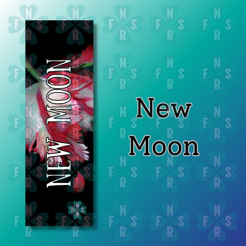 Twilight Book Cover Bookmark Set | Double-sided With Glossy and Matte ...