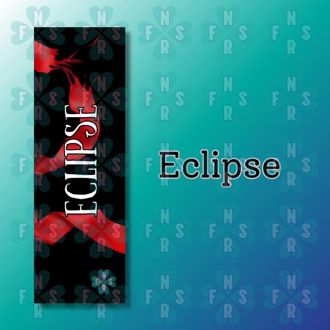 Twilight Book Cover Bookmark Set | Double-sided With Glossy and Matte ...