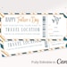 Father's Day Editable Boarding Pass Template | Airline Ticket Canva ...