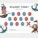 Printable Pirate Reward Chart Pirate Kids Behavior Chart Instant ...