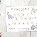 Dinosaur Reward Chart Printable Dino Behavior Chart Daily Goal Chart ...