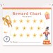 Circus Reward Chart for Kids Printable Circus Behavior Chart Kids Daily ...