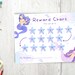 Mermaid Reward Chart for Kids Behavior Chart Printable Chore Chart ...