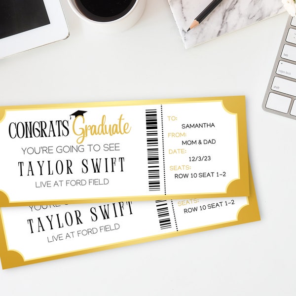 Graduation Event Ticket - Etsy