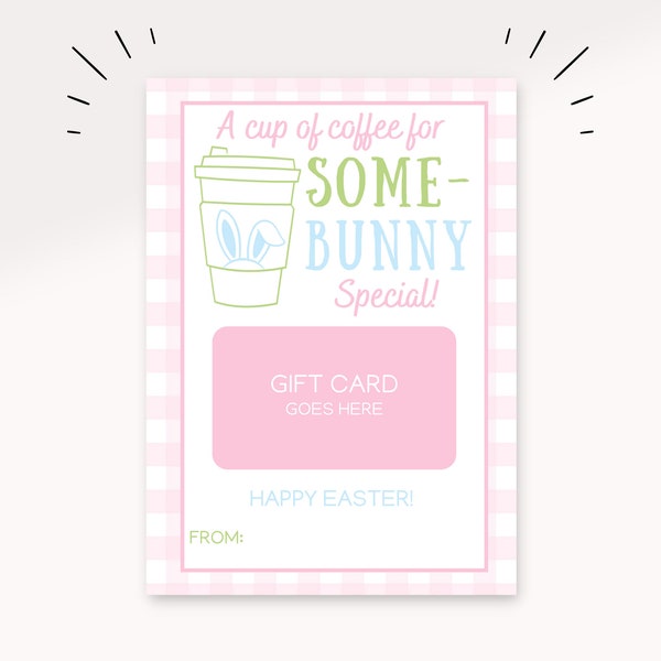 Coffee Gift Card Holder - 60+ Gift Ideas for 2024