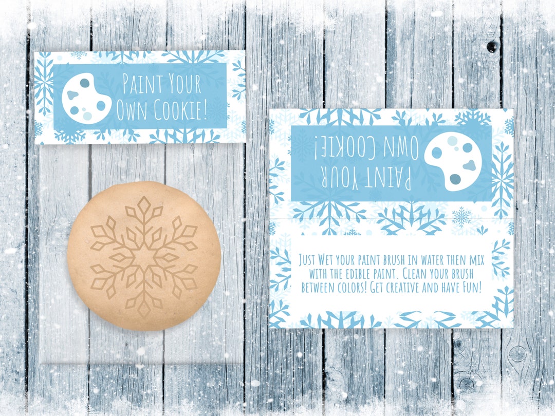 PYO Cookie Winter and Fall Bag Topper, PYO Cookie Topper, PYO Holiday ...