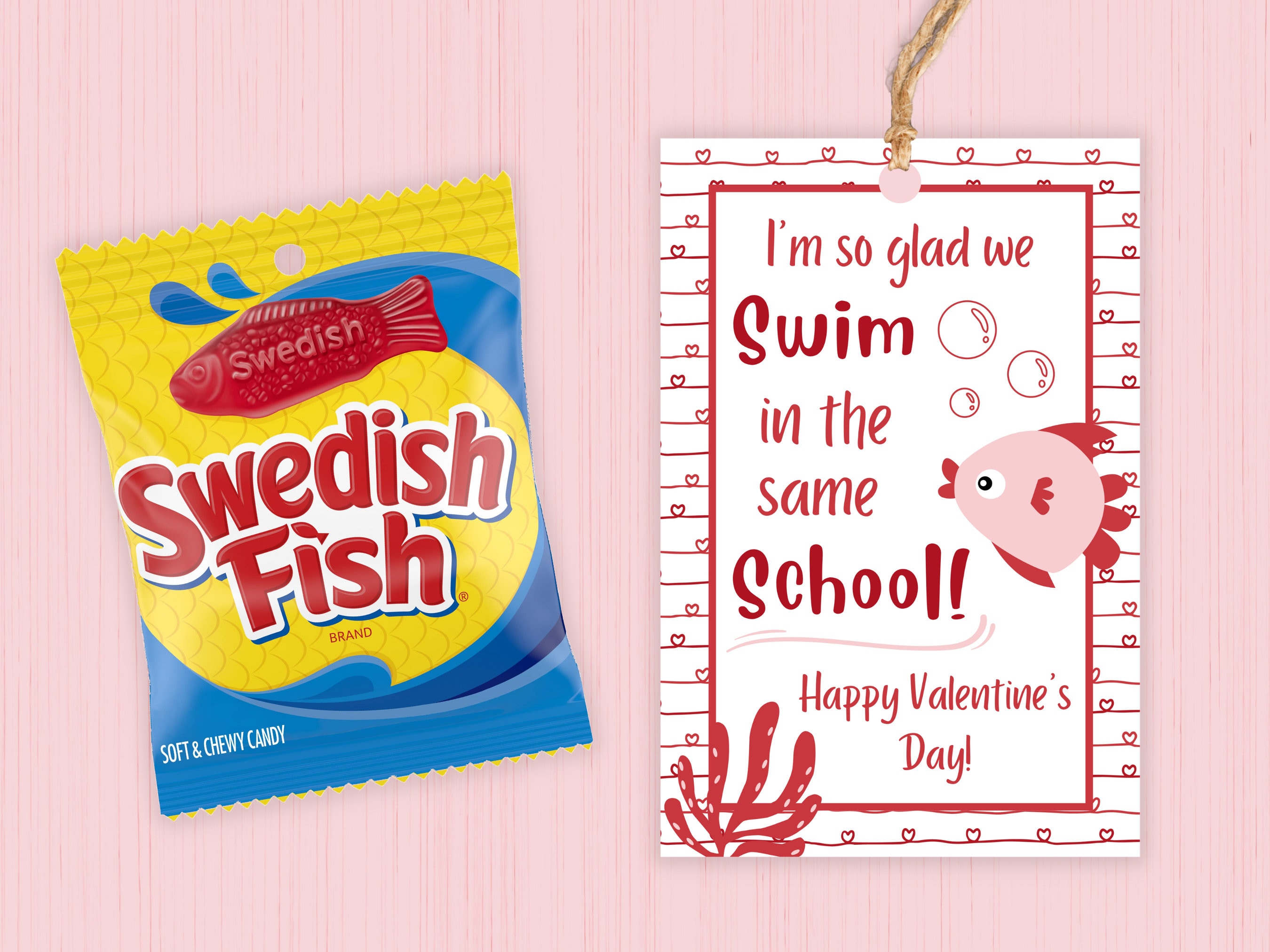 Swedish Fish Quotes Swedish Fish Tag Etsy