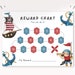 Printable Pirate Reward Chart Pirate Kids Behavior Chart Instant ...