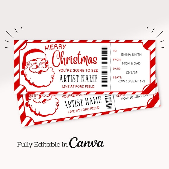 Fake Gift Certificate Template