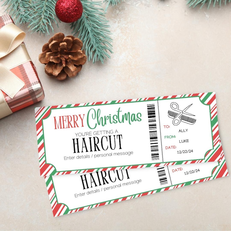 Personalised Hair Voucher - Etsy