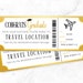 Graduation Boarding Pass Template | Graduation Ticket | Graduation Gift ...