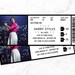 Editable Concert Surprise Ticket Downloadable Concert Ticket ...