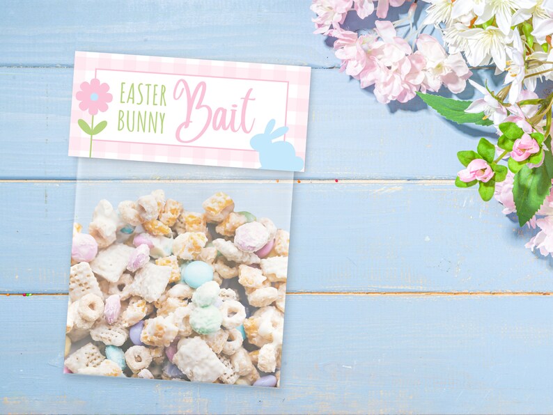 Bunny Bait Card PDF Bunny Food Printable Easter Card - Etsy