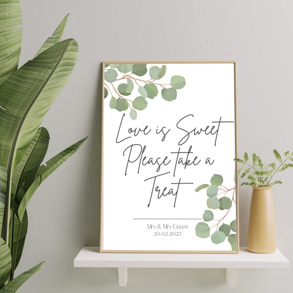 Sweets Sign - Etsy UK