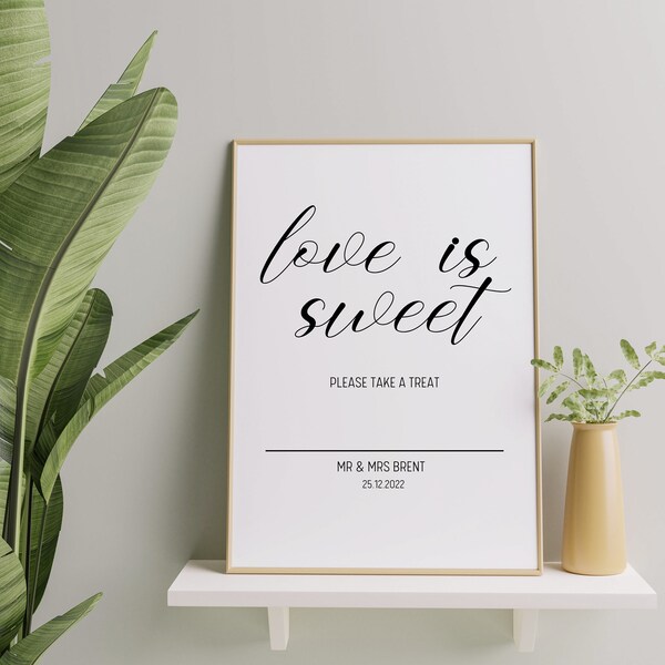 Sweets Sign - Etsy UK