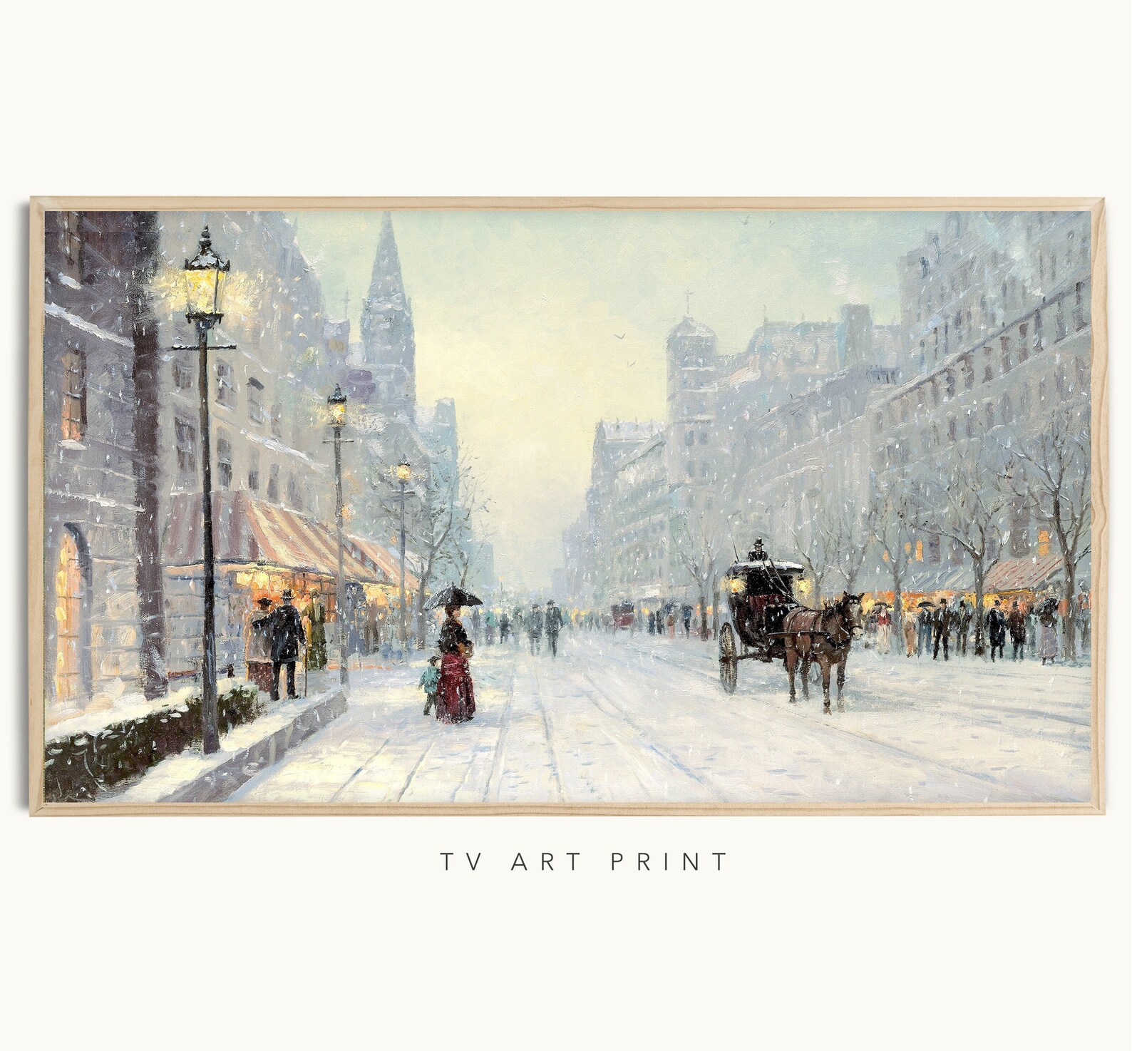 Samsung Frame TV Art Vintage Winter Theme Pack Rustic - Etsy