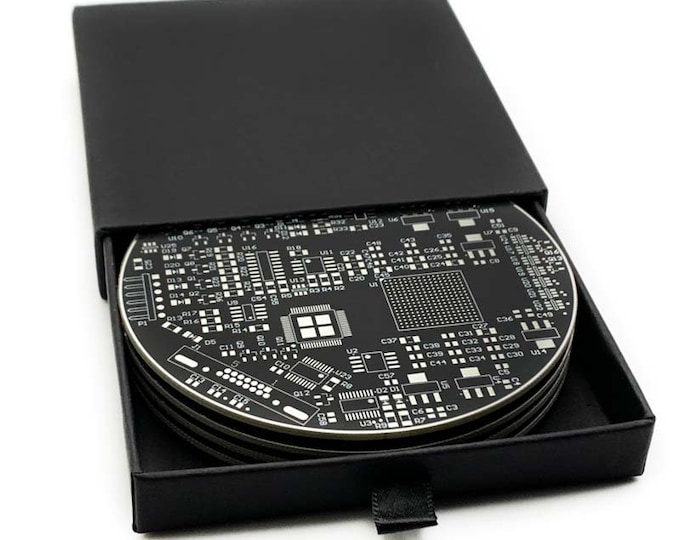 Fern Coaster Set Set of 4 Wooden Coasters Olive Wood Wood - Etsy