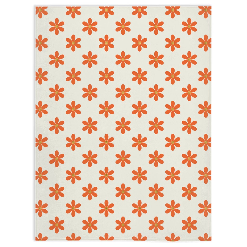 70s Retro Baby Blanket for Groovy Vintage Nursery Theme - Etsy