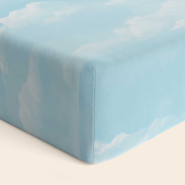 Cloud Crib Sheet - Etsy
