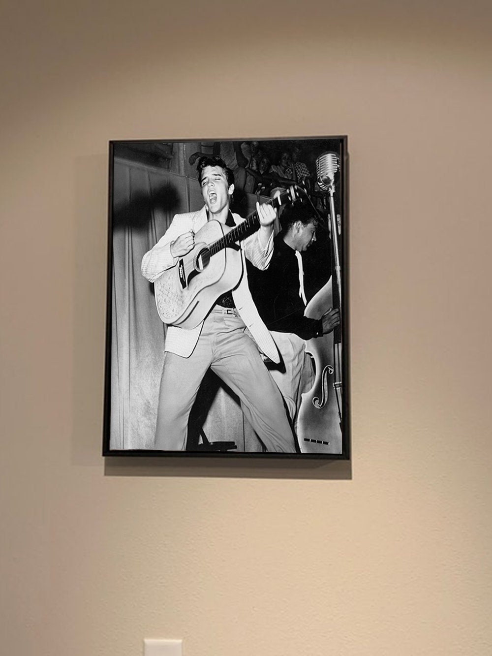 Elvis Presley First Album Cover Poster