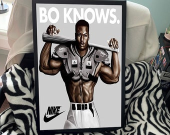 Bo Knows Poster - Etsy