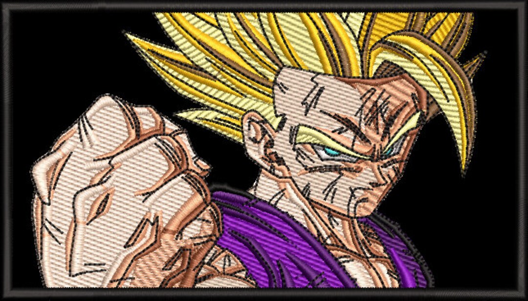 Gohan High Quality Embroidery File - Etsy