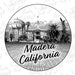 City of Madera California Logo Vector Sublimation Sierra Nevada's, Palm ...