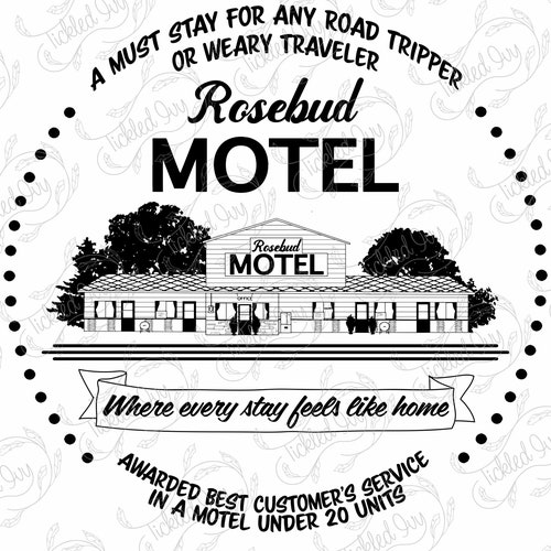 Rosebud Hotel Logo Schitt's Creek SVG PNG File - Etsy Canada