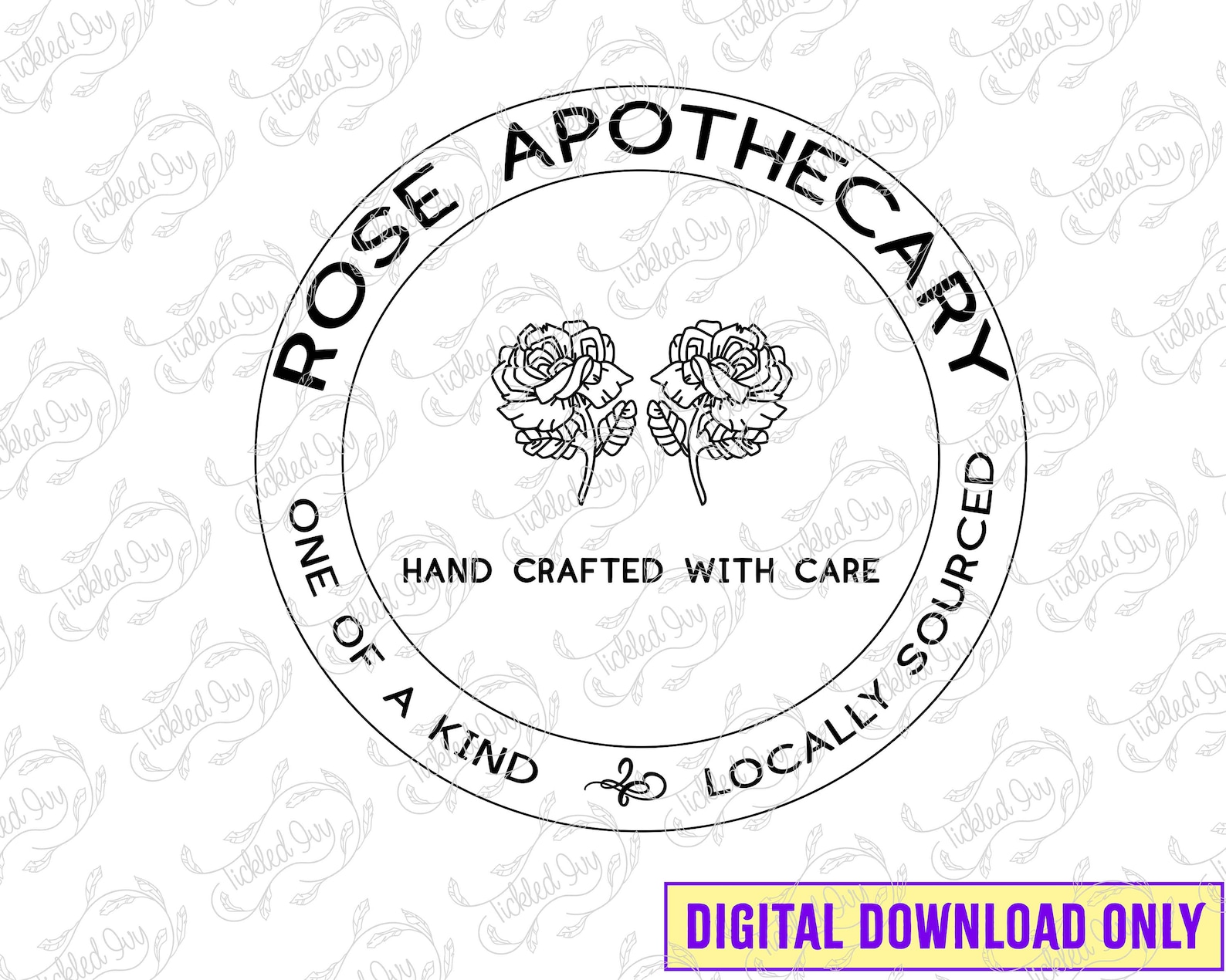 Rose Apothecary Logo - Schitt's Creek SVG PNG File - Etsy