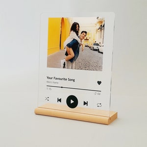 Custom Album Cover, Music and Song Album Cover Plaque, Personalized ...