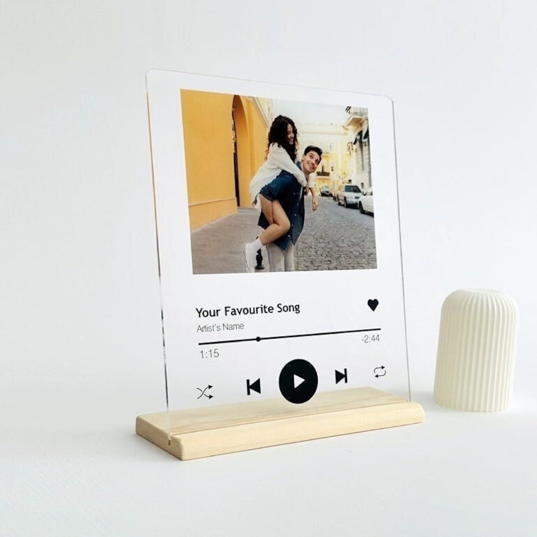 Custom Album Cover, Music and Song Album Cover Plaque, Personalized ...