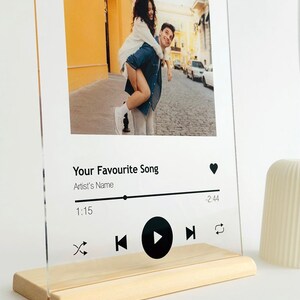 Custom Album Cover, Music and Song Album Cover Plaque, Personalized ...