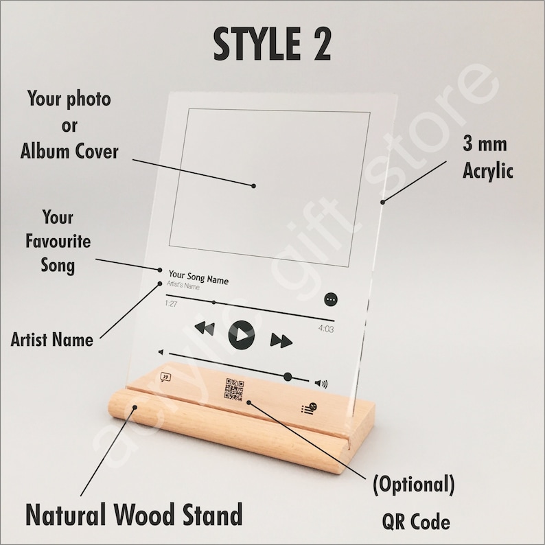 Custom Album Cover Music and Song Album Cover Plaque - Etsy