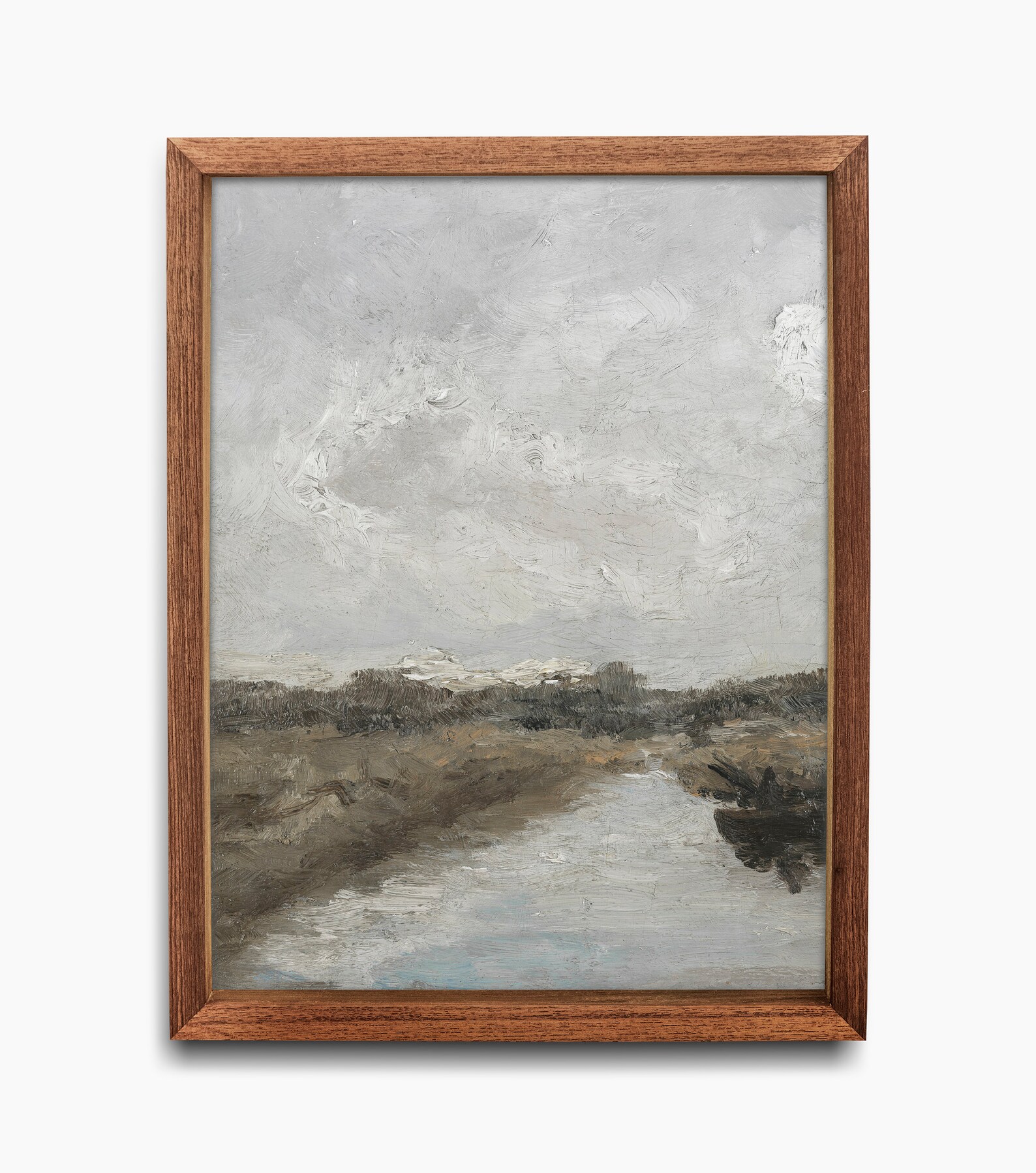 Moody Country Landscape Set of 2 DIGITAL Prints Antique - Etsy