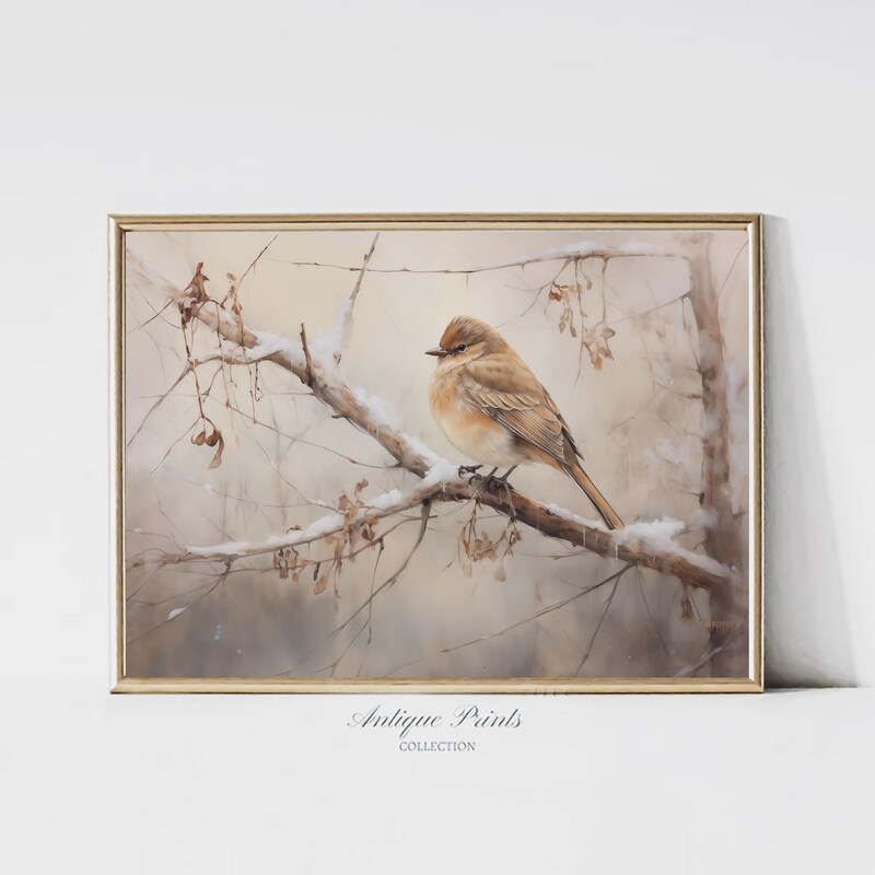 Winter Painting - Etsy