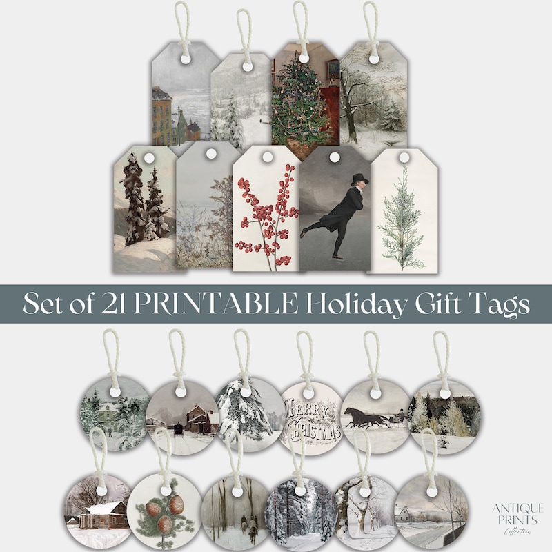 Winter Gift Tags - 60+ Gift Ideas for 2024