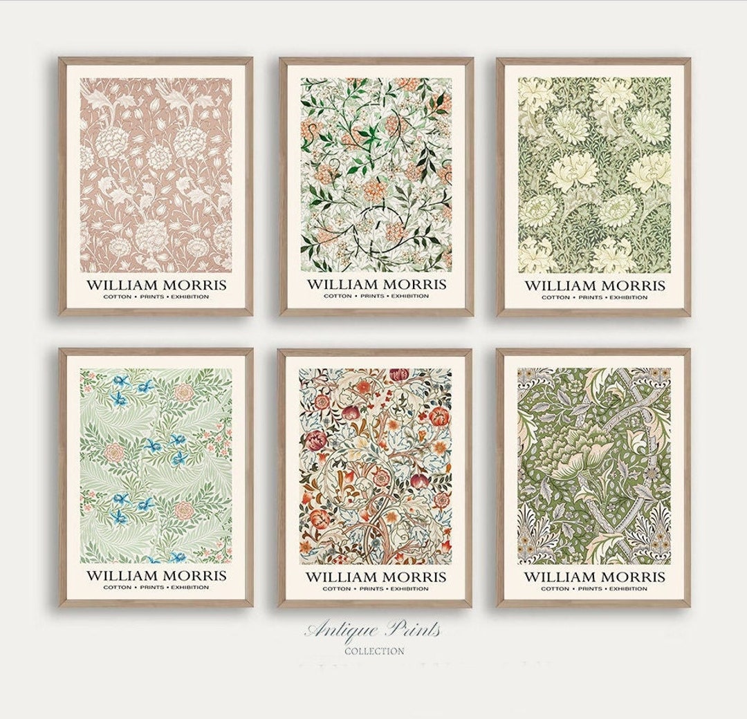 William Morris Prints Vintage PRINTABLE Neutral William - Etsy