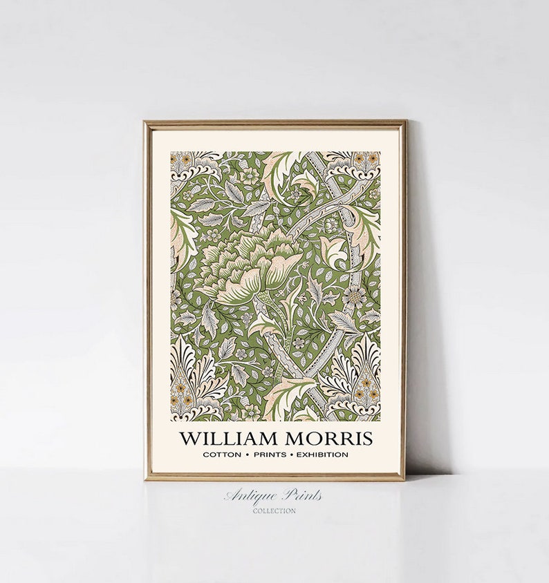 William Morris Prints Vintage PRINTABLE Neutral William - Etsy