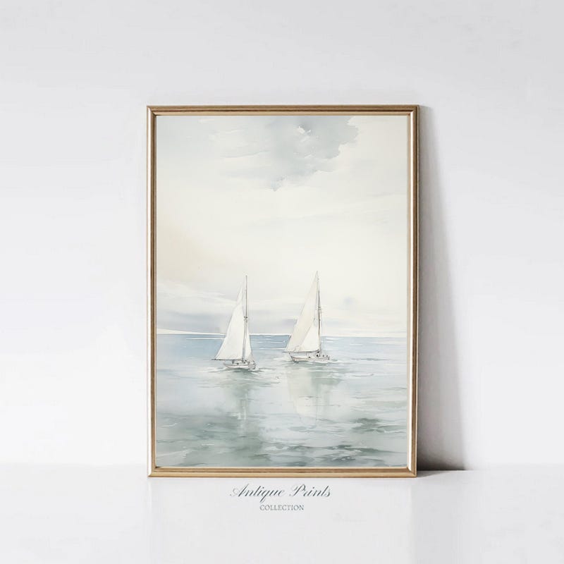Sailboat Photo Printable - Etsy UK