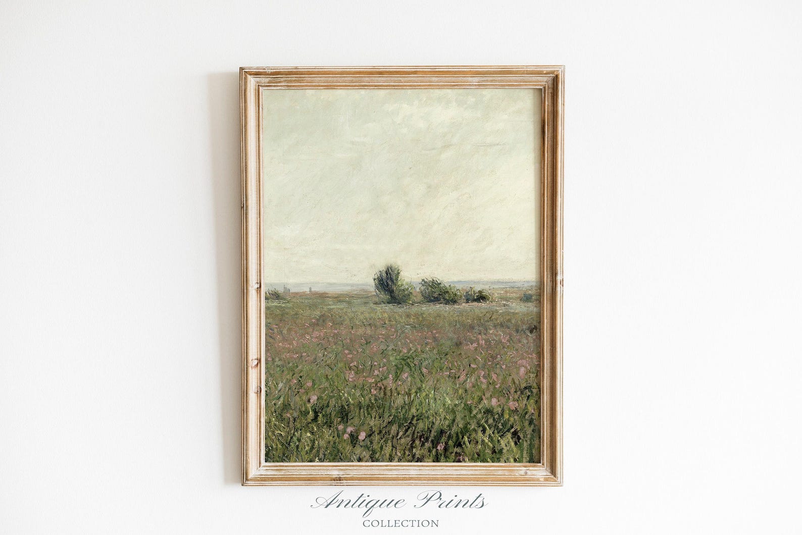 Neutral Country Set of 2 Split Print, Landscape 2 Pieces Vintage Wall ...