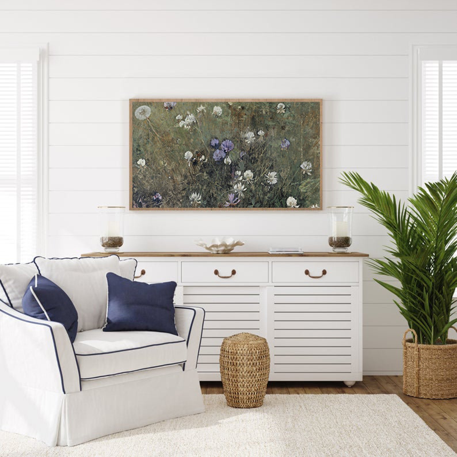 Farmhouse Samsung Frame TV Art Bundle, Vintage Set of 20 Art for TV ...