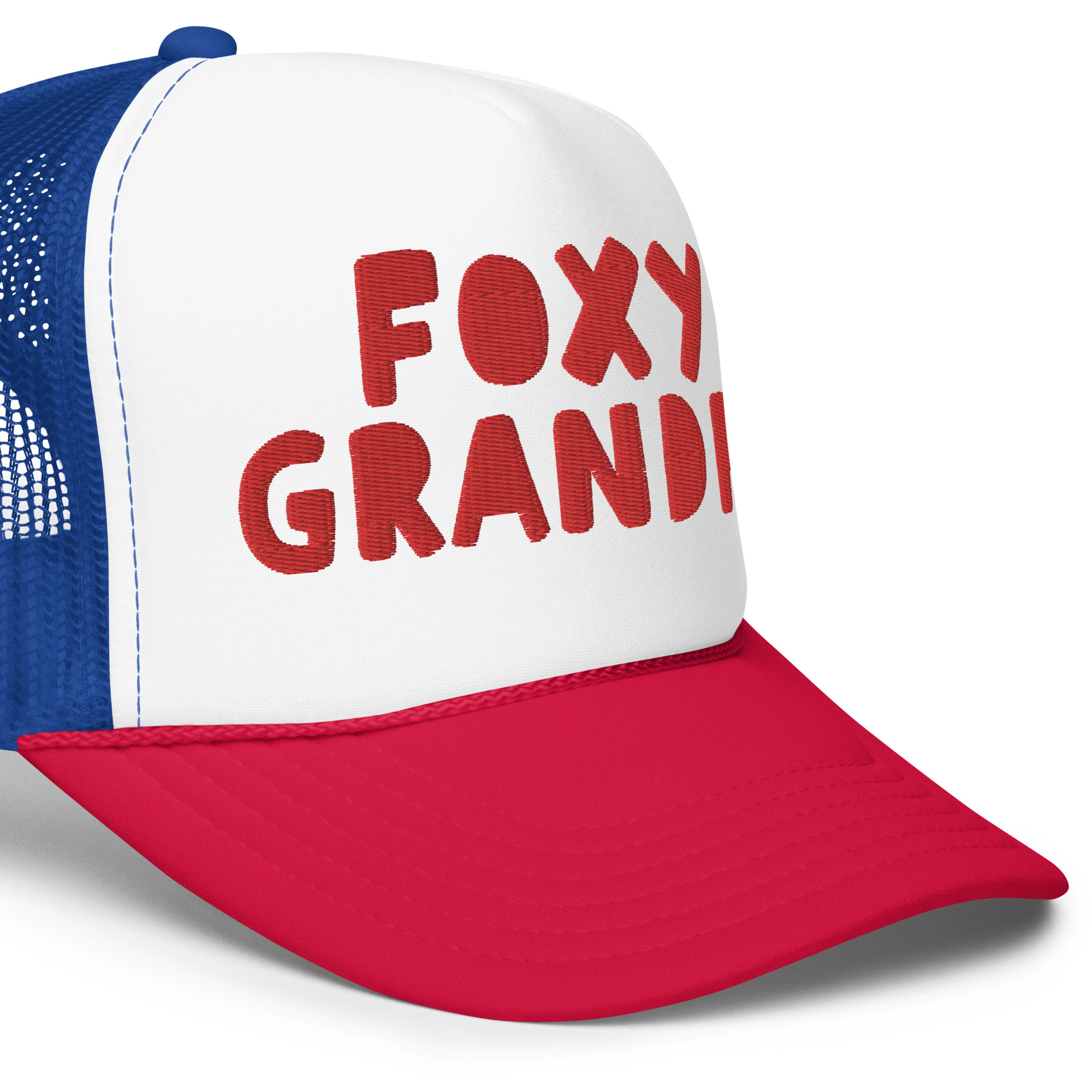 Foxy Grandpa Foam Trucker Hat: Funny Pop Culture Gift, Christmas Gift ...