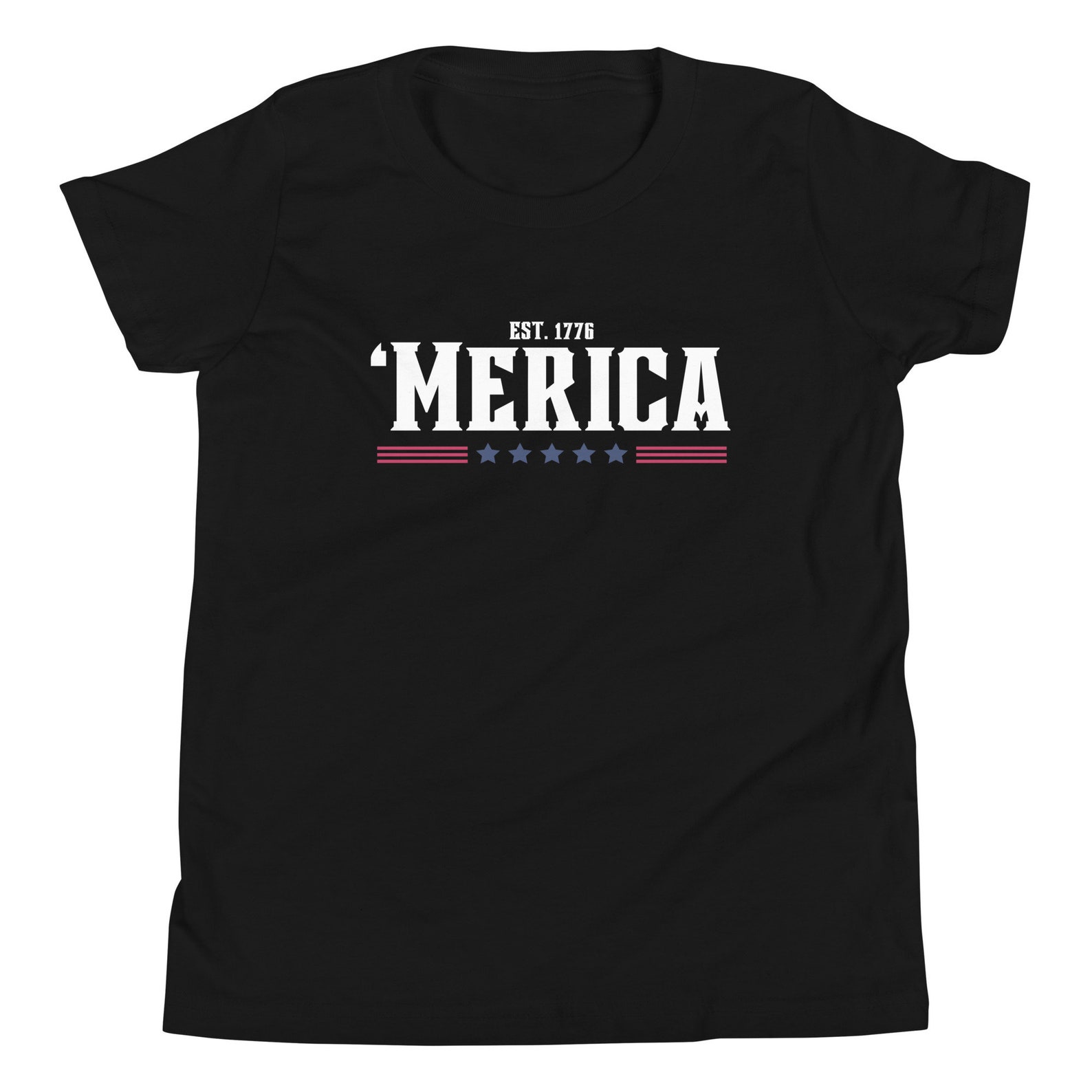 Youth Boys and Girls 'merica Short Sleeve T-shirt - Etsy