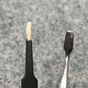 Blunt/spade Tip Forceps Tweezers, Stainless Steel, Suitable for ...